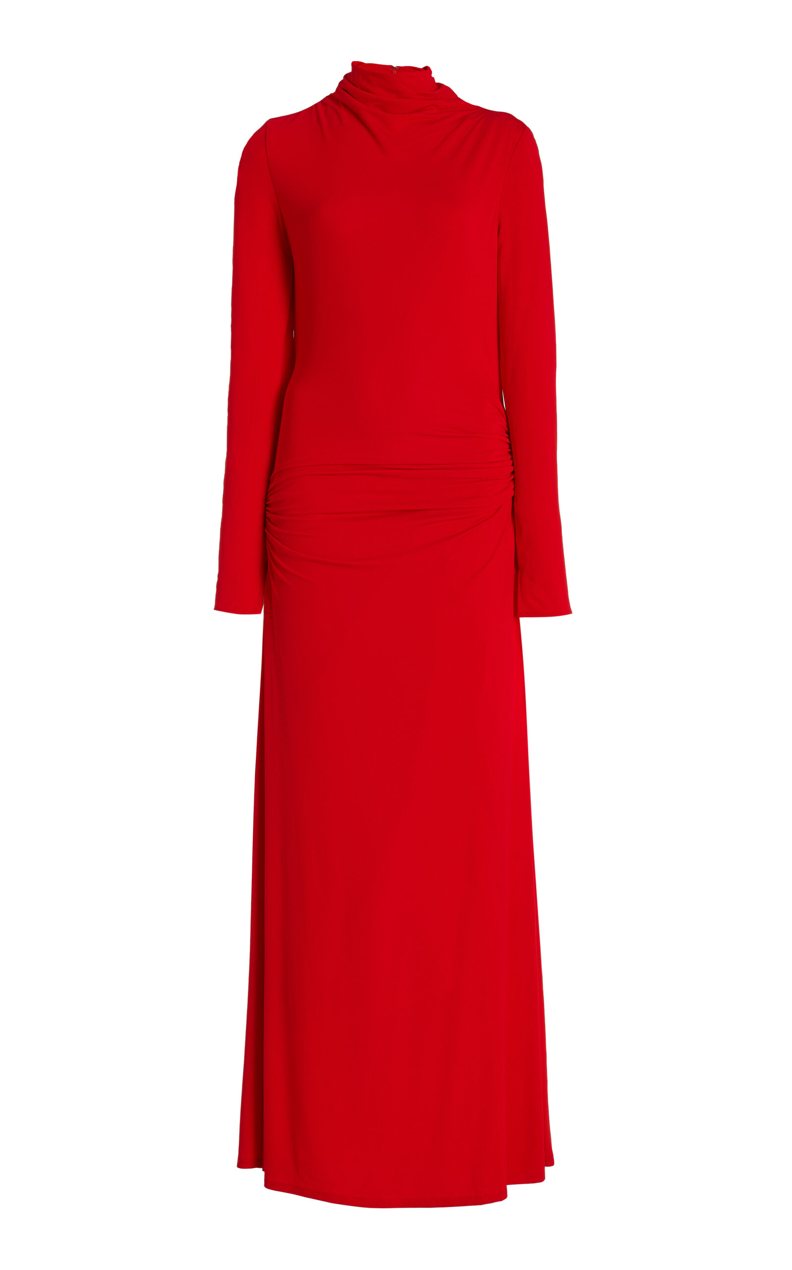 Simkhai Ferrera Midi Dress In Red | ModeSens