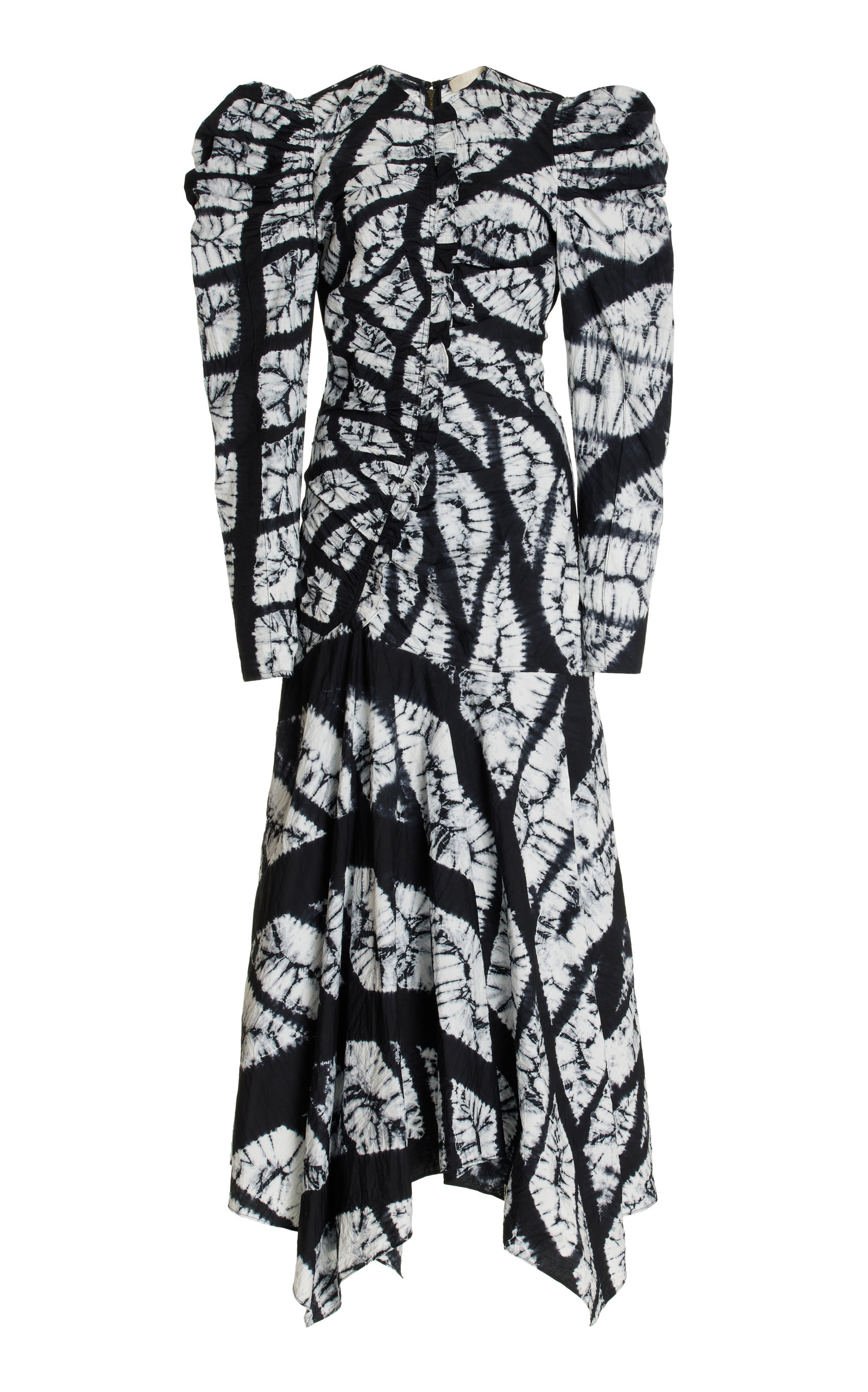 Ulla Johnson Priyanka Cotton Midi Prairie Dress In Black | ModeSens