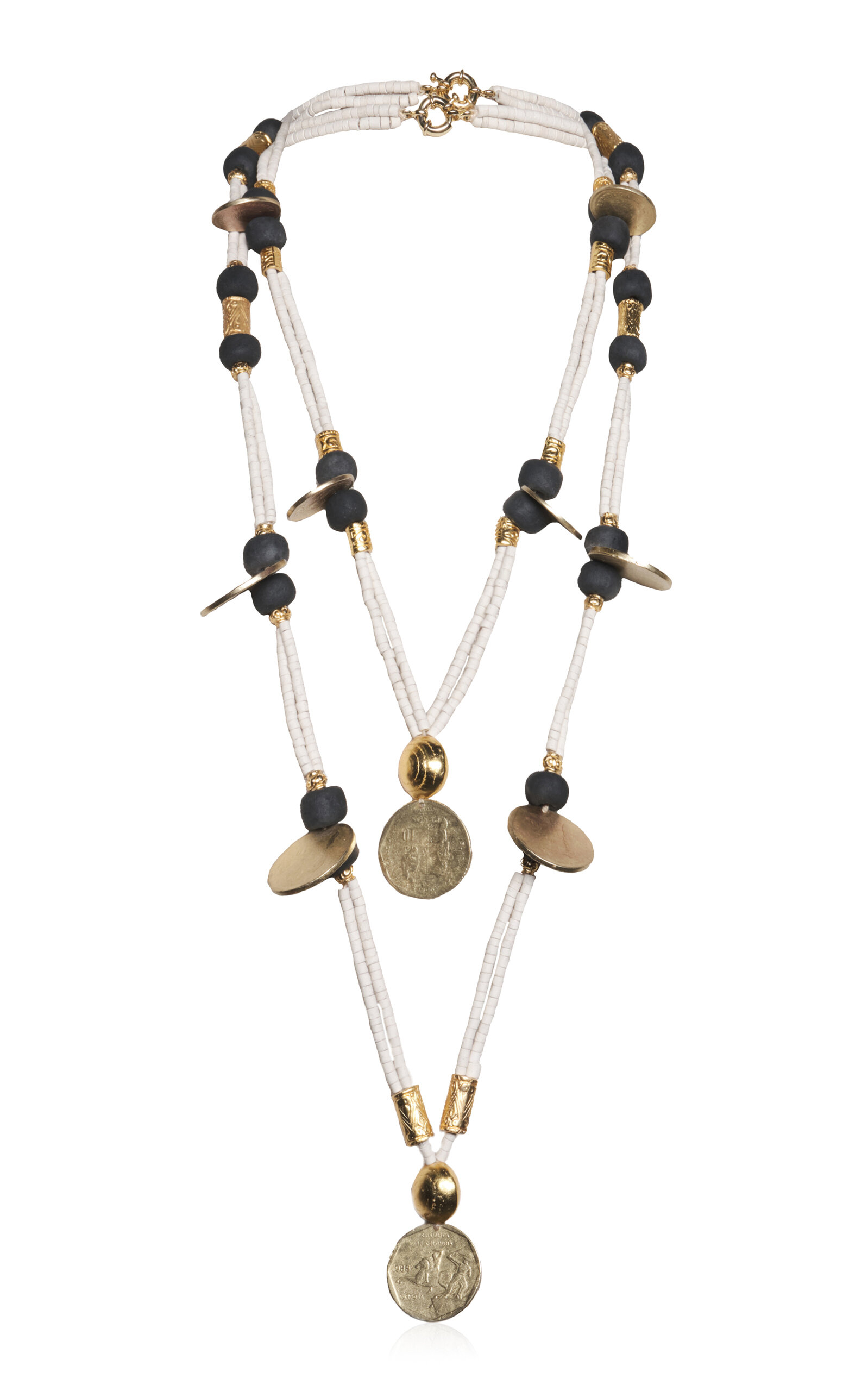 Johanna Ortiz Metalurgia Inca Necklace In Off-white | ModeSens