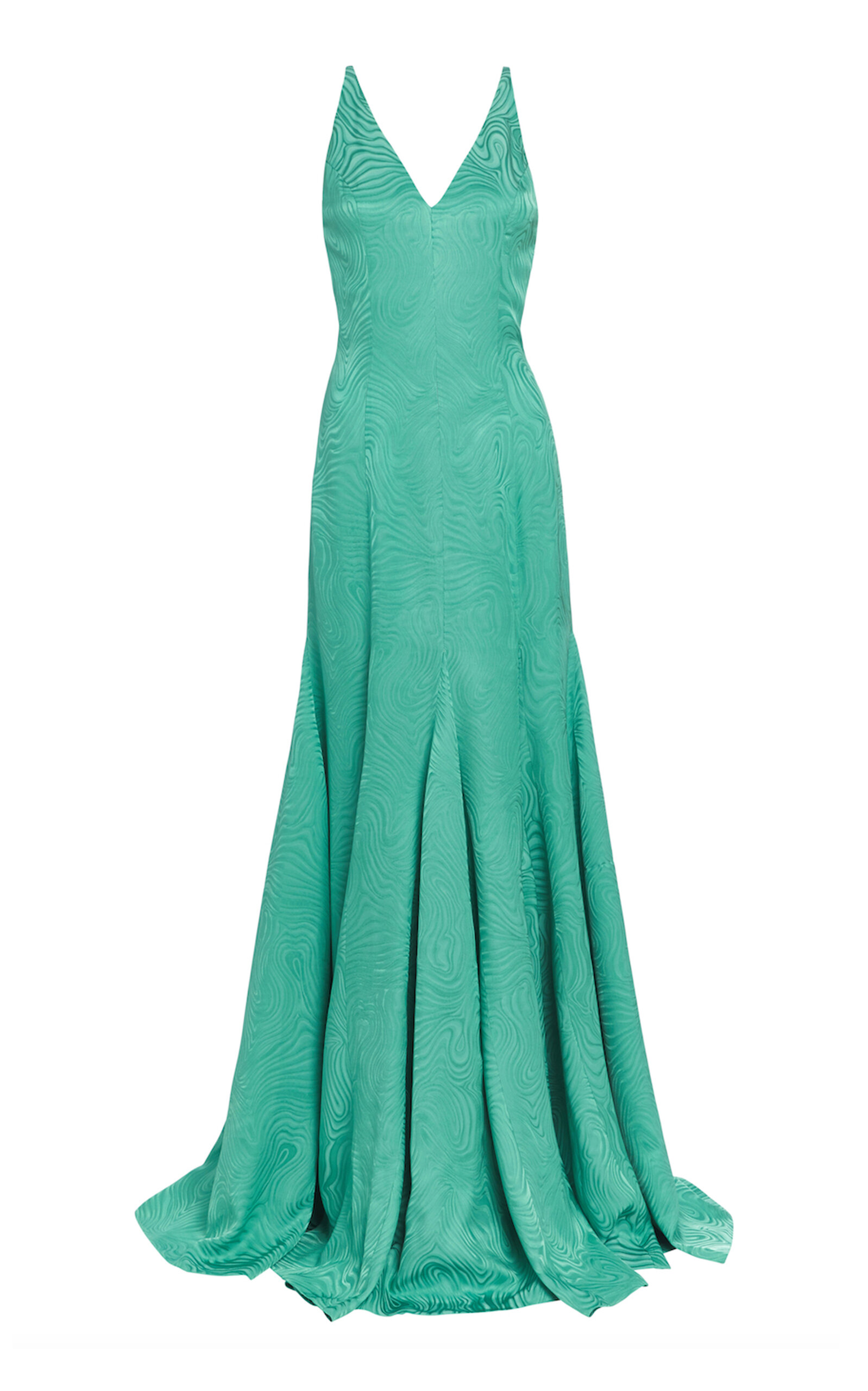 Markarian Women's Marilyn Silk Maxi Dress In Green | ModeSens