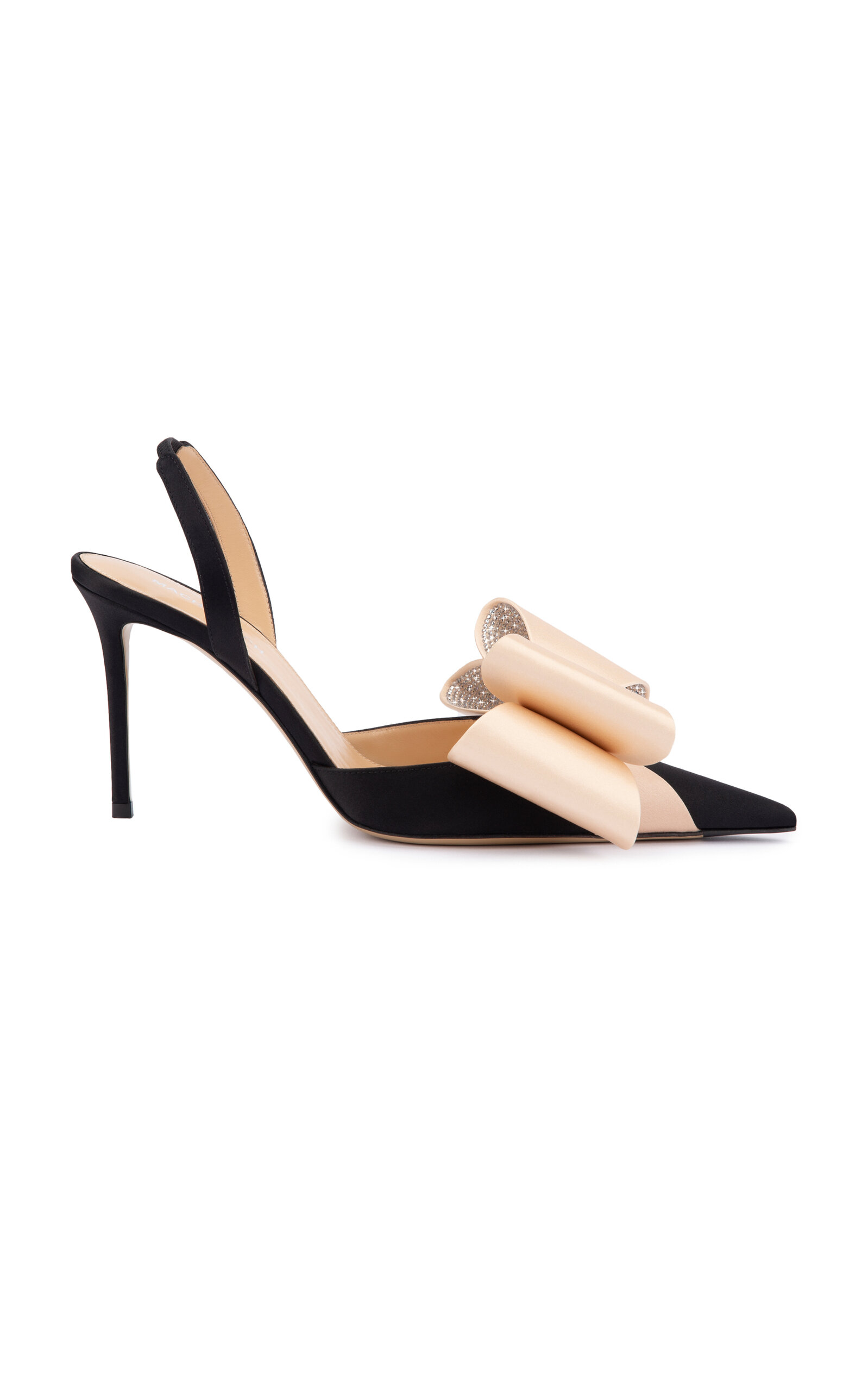 Mach & Mach Women's ‘Le Cadeau’ Satin Slingbacks | Smart Closet