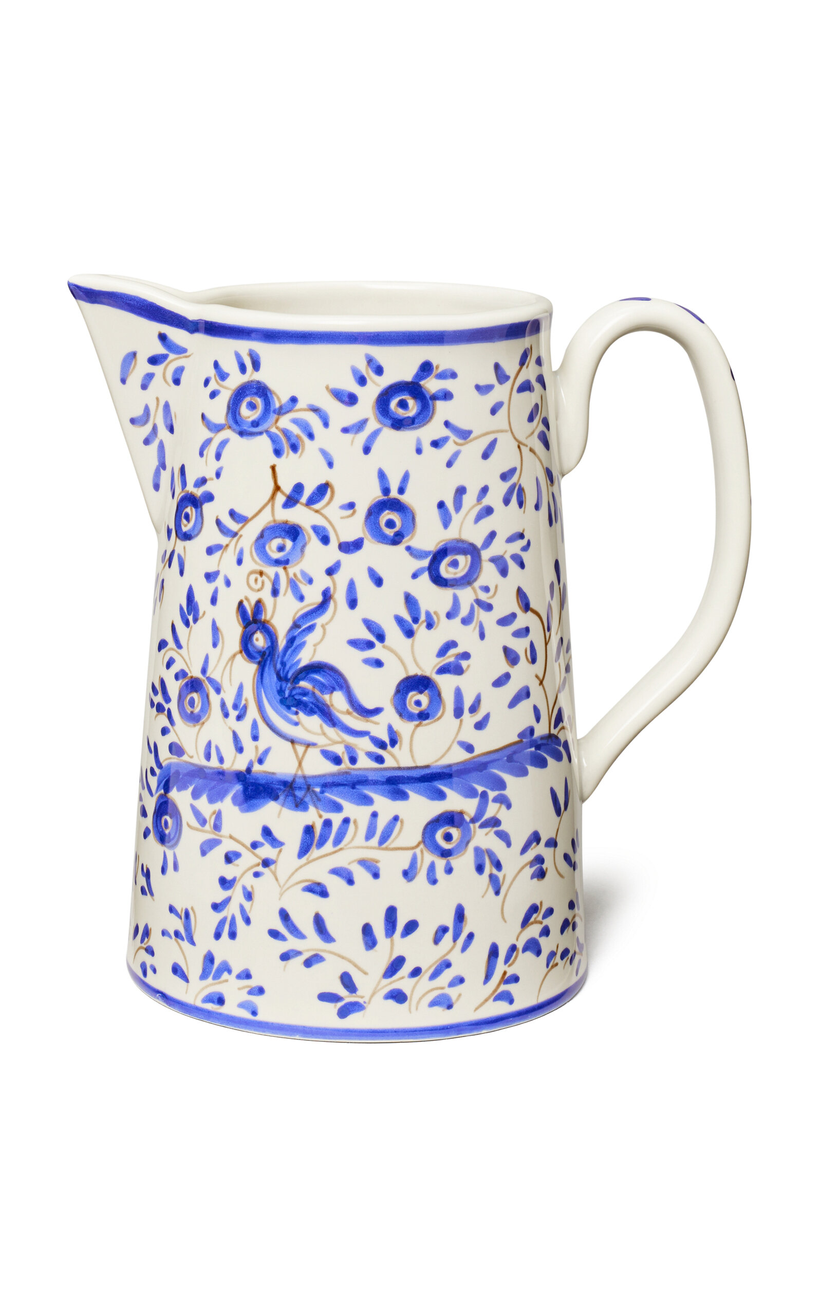 Tory Burch Home Oiseau Pitcher In Blue | ModeSens