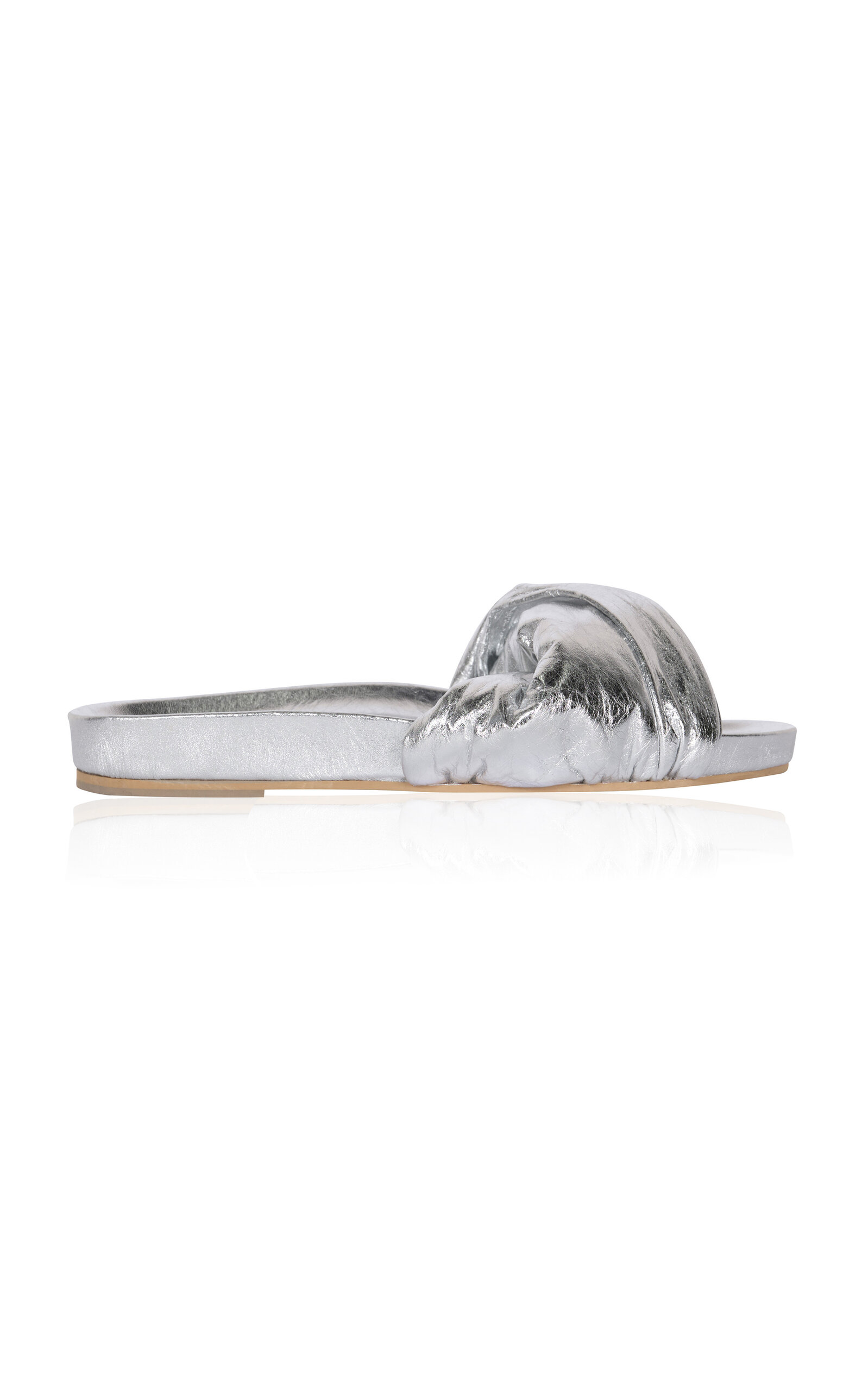 Johanna Ortiz Women's A Symbol Of Peace Leather Sandals In Silver ...