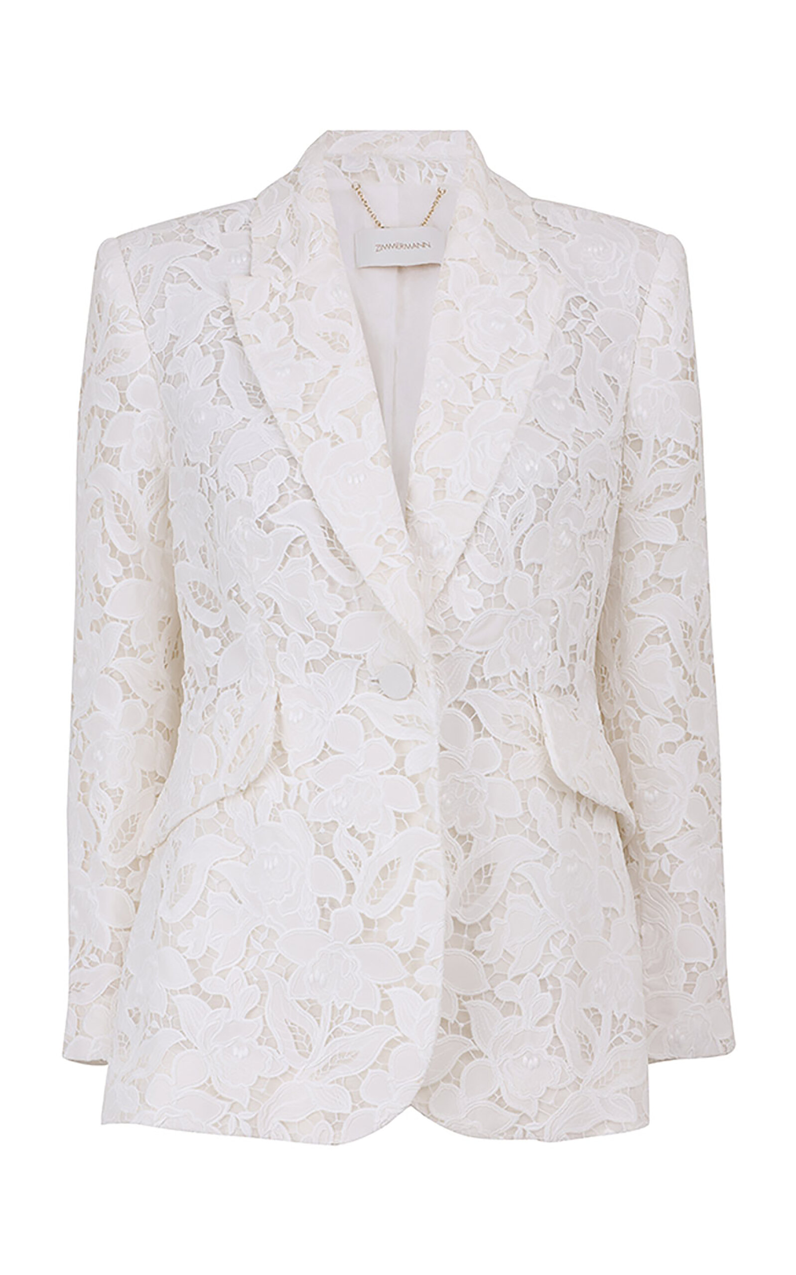 Ivory Lace Blazer